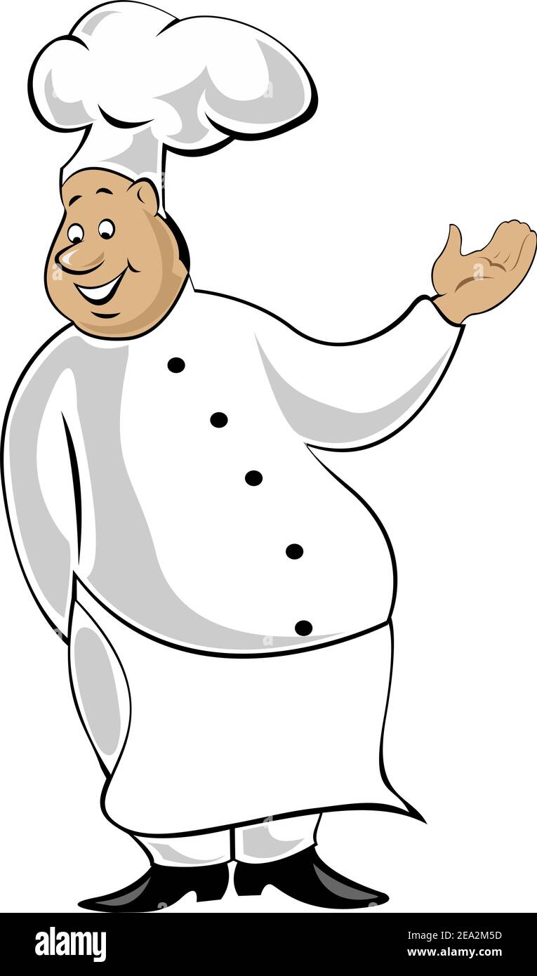 Preparing food isolated cartoon Cut Out Stock Images & Pictures - Alamy