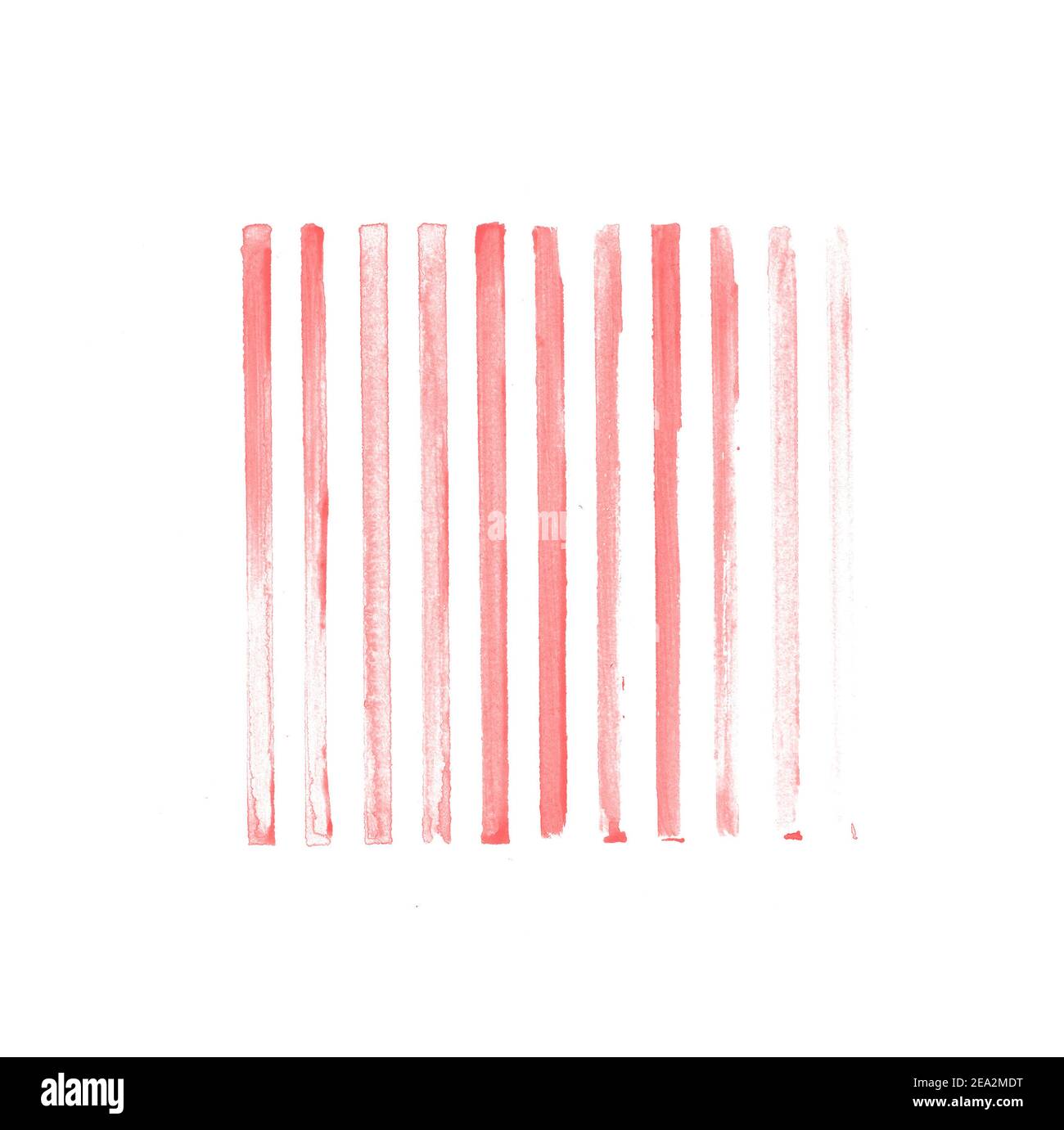 Abstract red lines brush isolated on white Stock Photo - Alamy