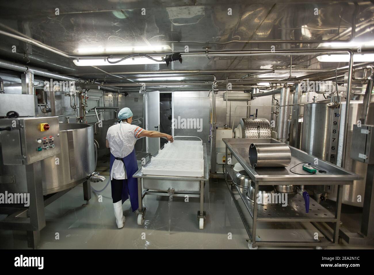 Dairy production unit hi-res stock photography and images - Alamy