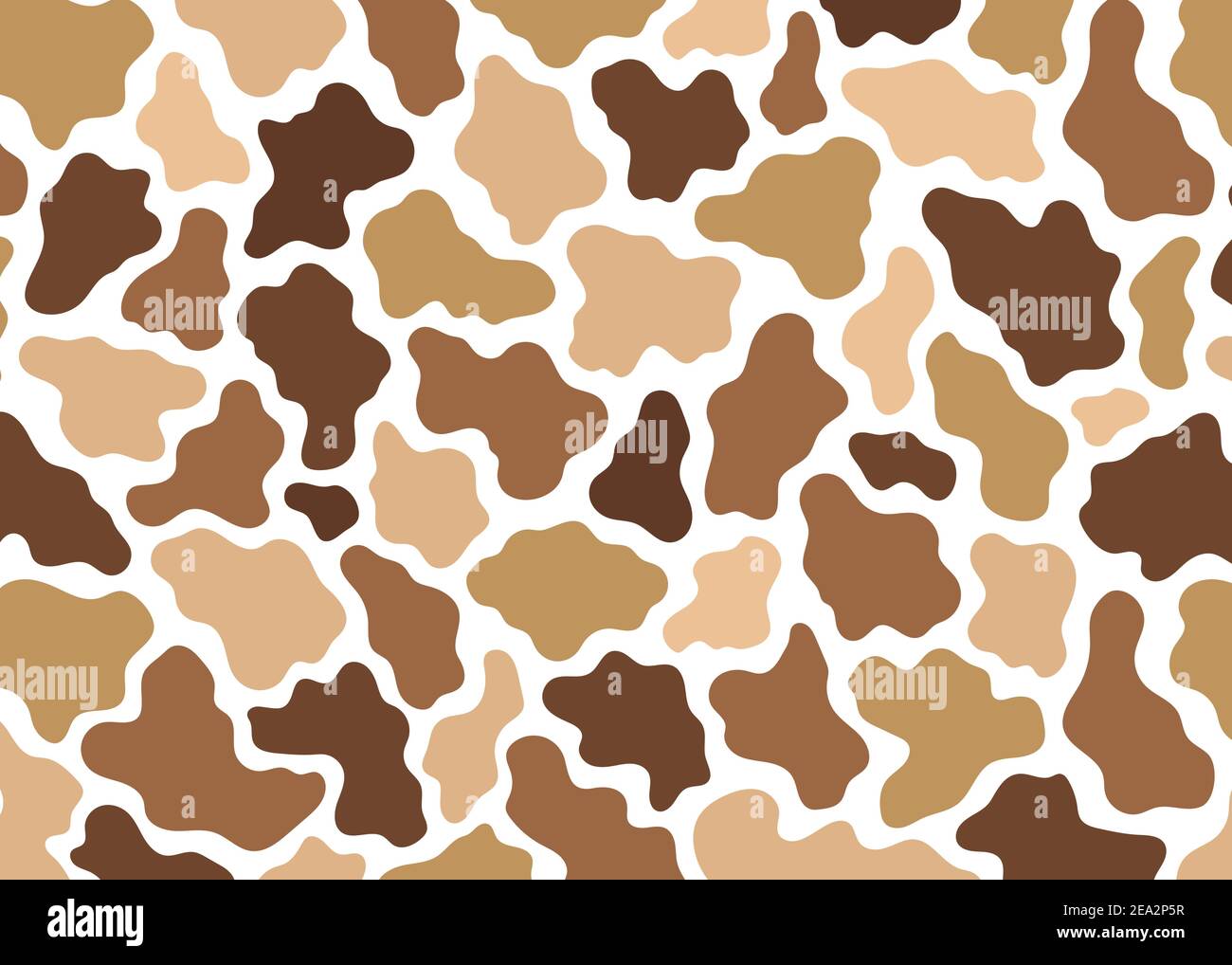 Cow skin pattern design. Simple wide cow vector illustration background ...