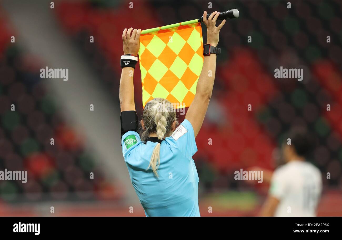 Official football signals hi-res stock photography and images - Alamy