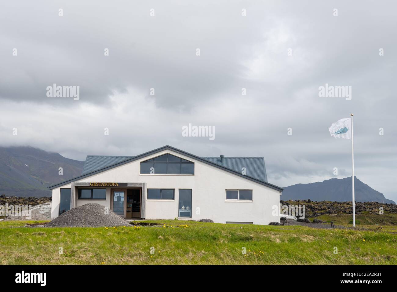 Malarrif Iceland - June 23. 2020: Snaefellsnes National park visitor ...