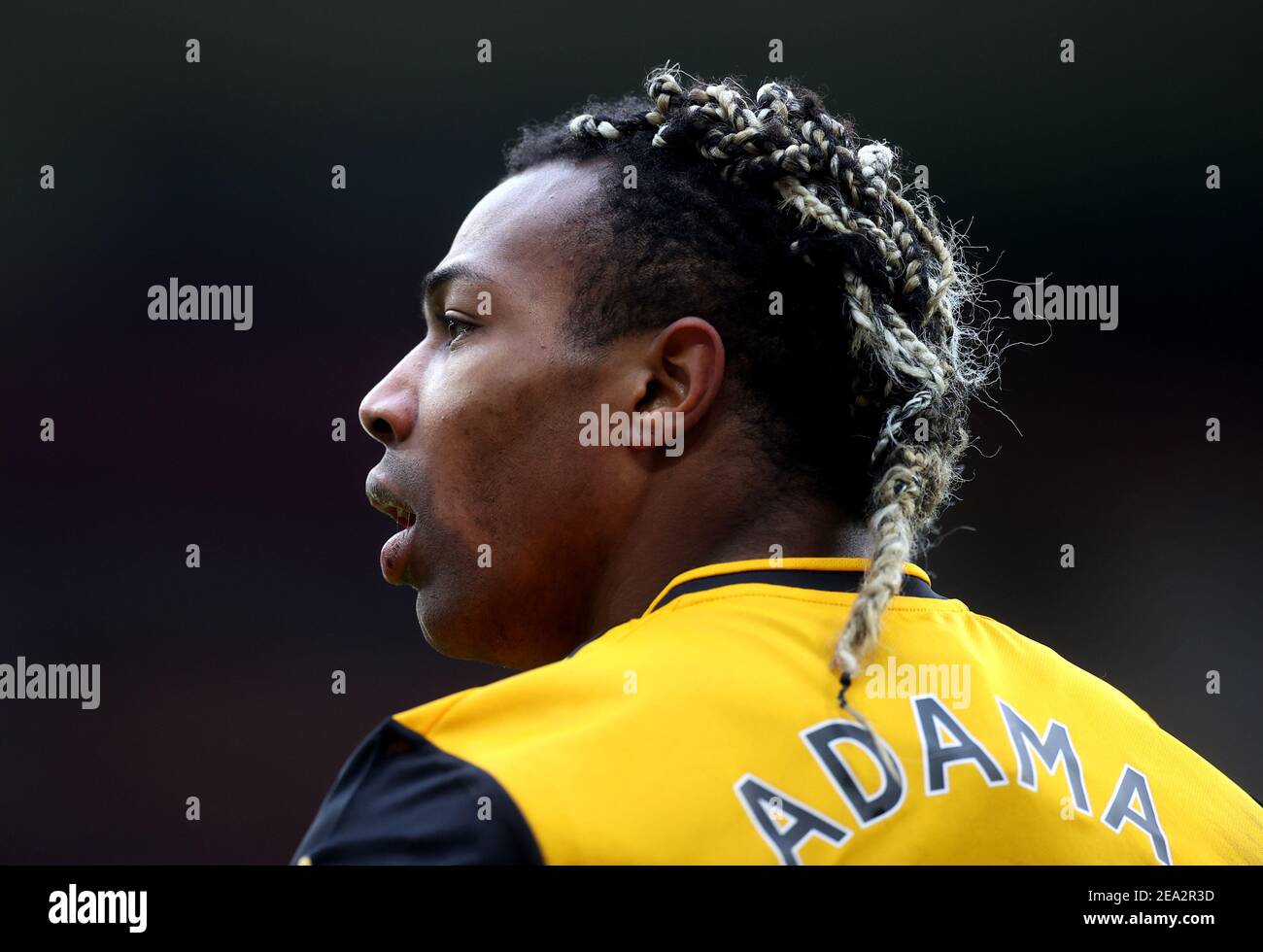 Wolverhampton Wanderers' Adama Traore during the Premier League match ...