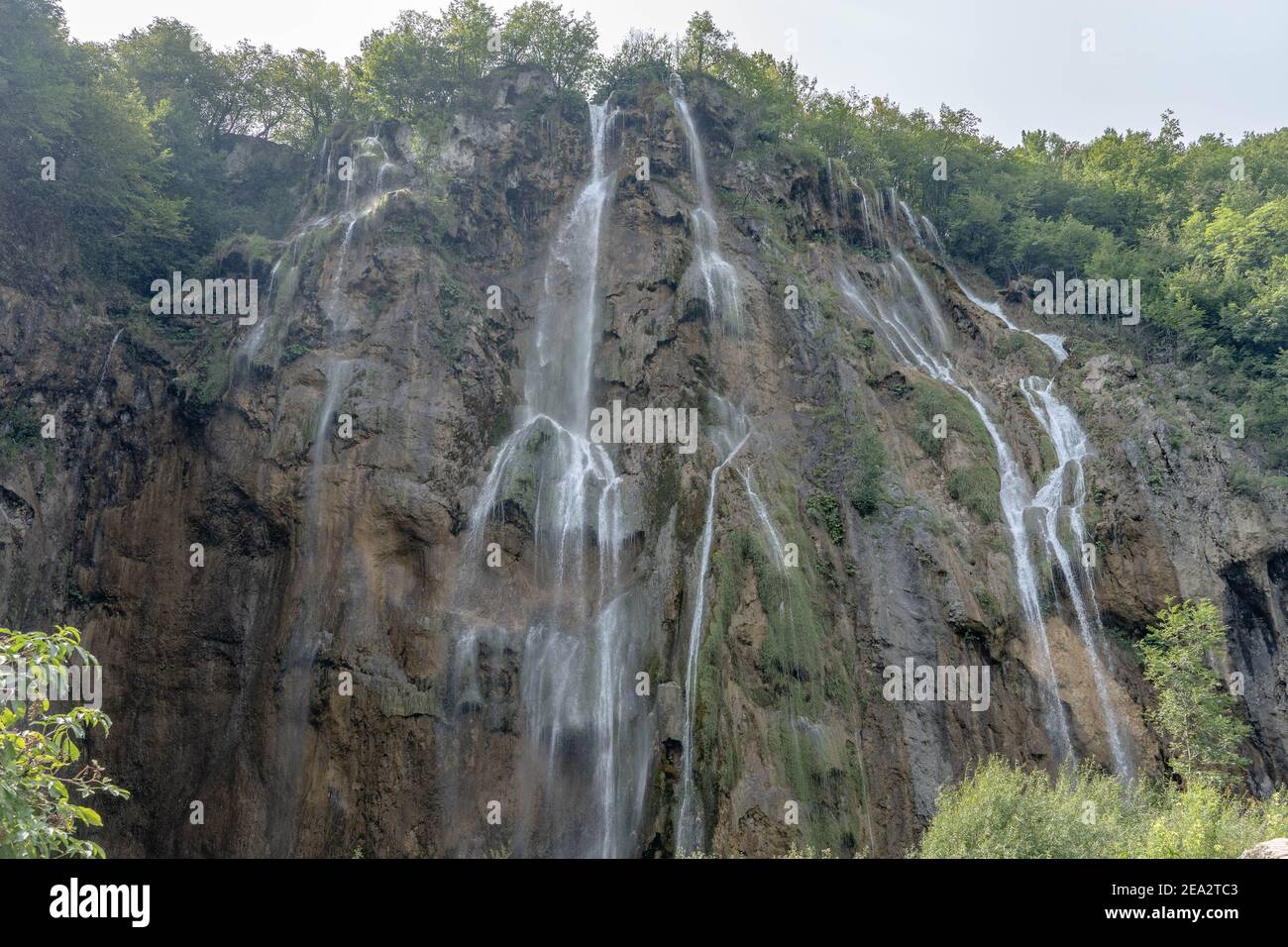 Big fall waterfall inside hi-res stock photography and images - Alamy