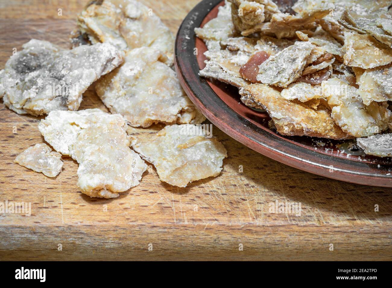 Traditional Serbian dish made of lard, greaves Stock Photo - Alamy Traditional Serbian dish made of lard, greaves Stock Photo - Alamy