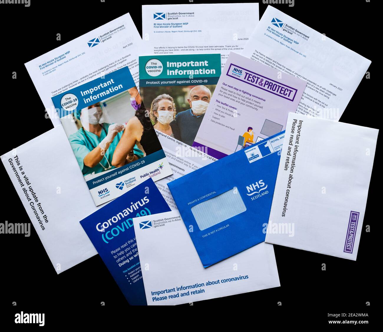UK and Scottish Government advice leaflets, letters & vaccine ...