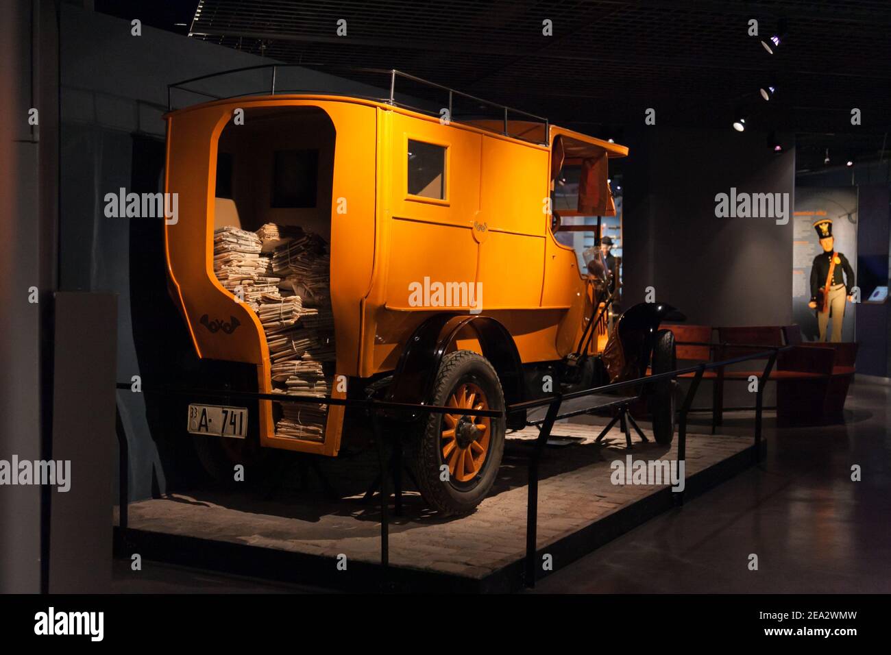 Car postal hi-res stock photography and images - Alamy