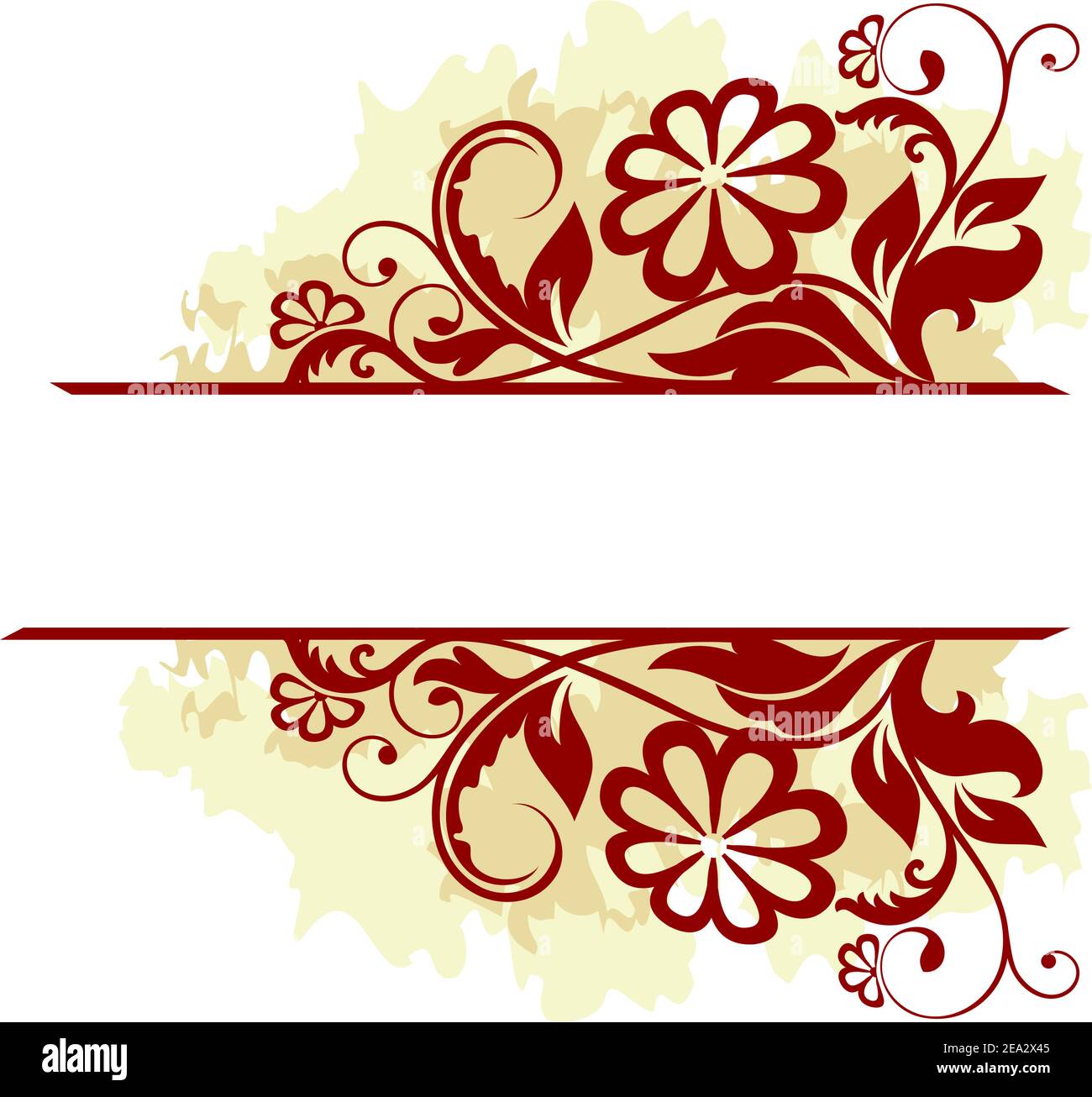 Kerawang Border Vector Clipart