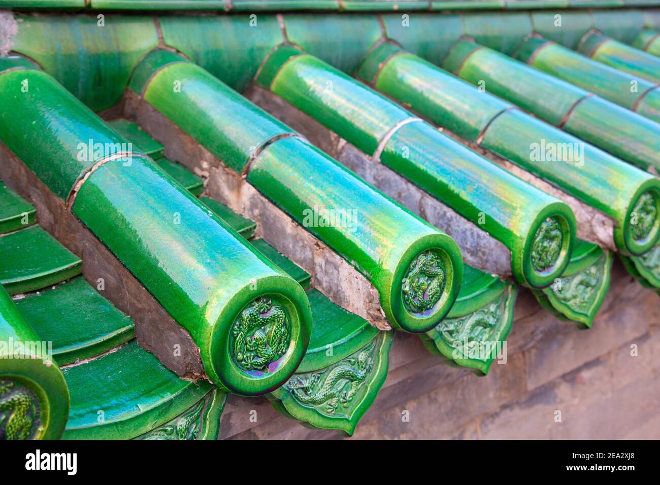 Ornate roof sunset beijing hi-res stock photography and images - Alamy
