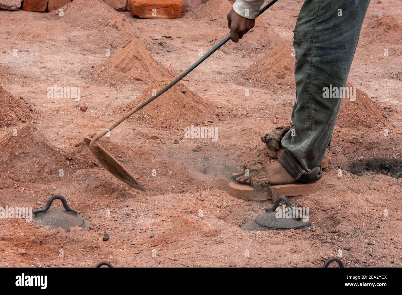 Brick kiln/factory near Lahore, Punjab, Pakistan Stock Photo - Alamy