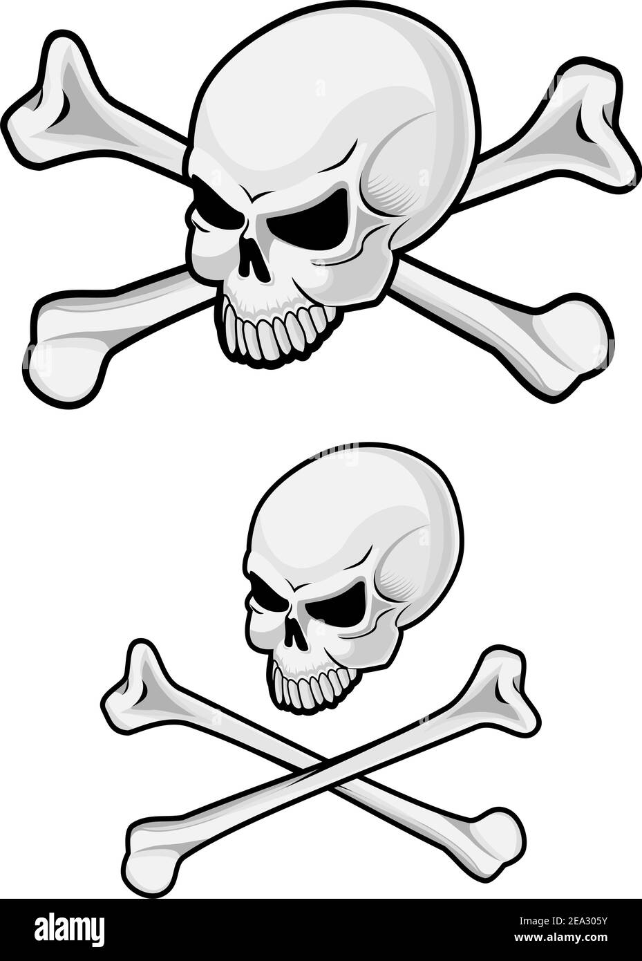 Danger Skull And Crossbones