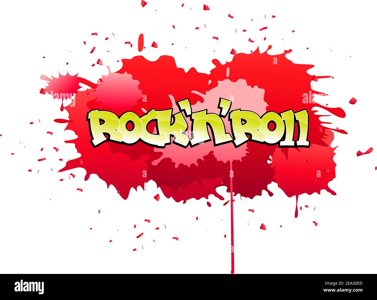 Urban graffiti design on blobs background Stock Vector Image & Art - Alamy