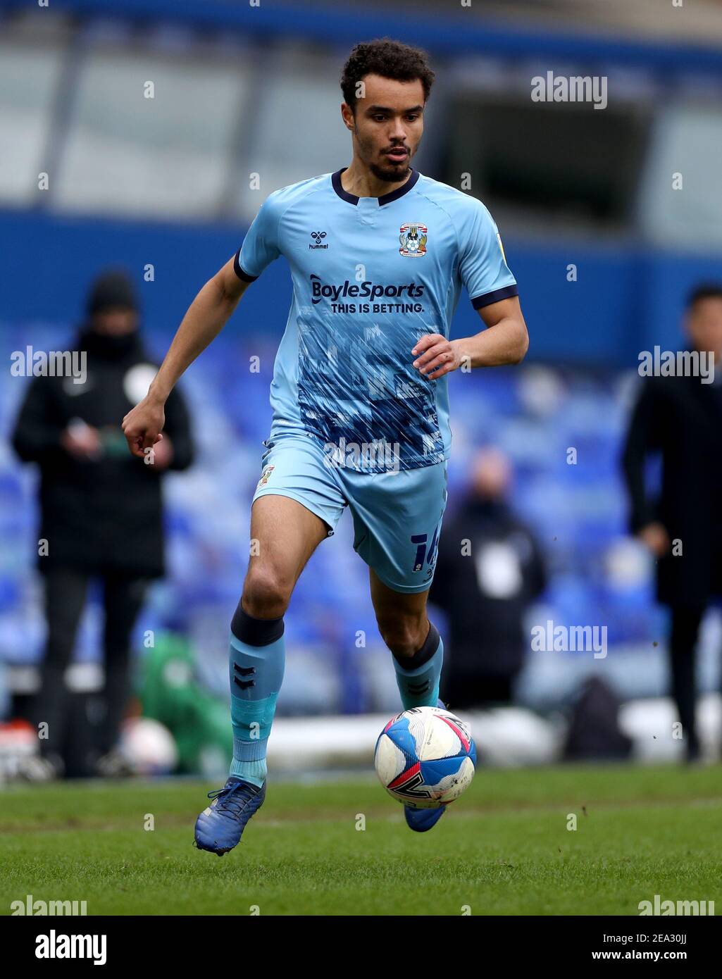 Coventry City's Josh Pask in action during the Sky Bet Championship ...