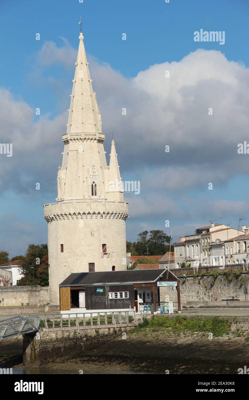 The Lantern Tower in La Rochelle, France Stock Photo - Alamy