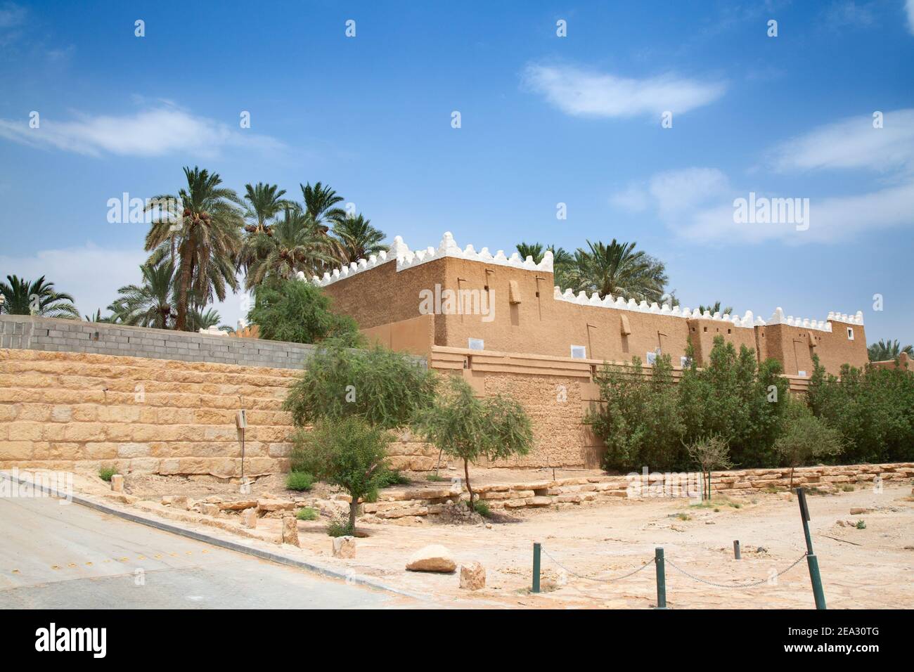 Streets of the old city Diriyah near Ar Riyadh, Kingdom of Saudi Arabia ...