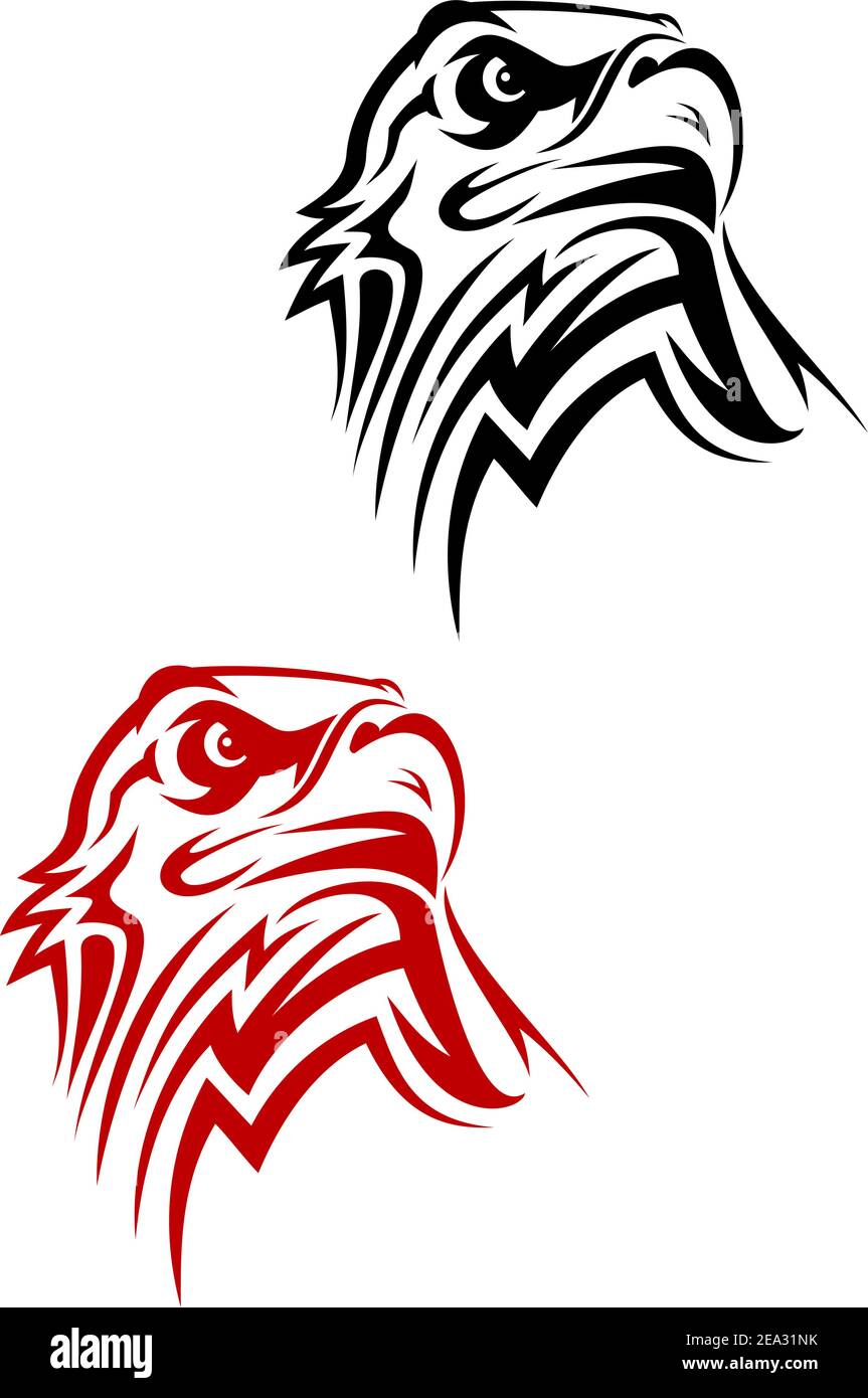 Eagle symbol isolated on white for design Stock Vector Image & Art - Alamy