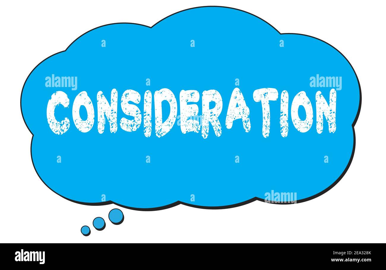 Consideration stamp hi-res stock photography and images - Alamy