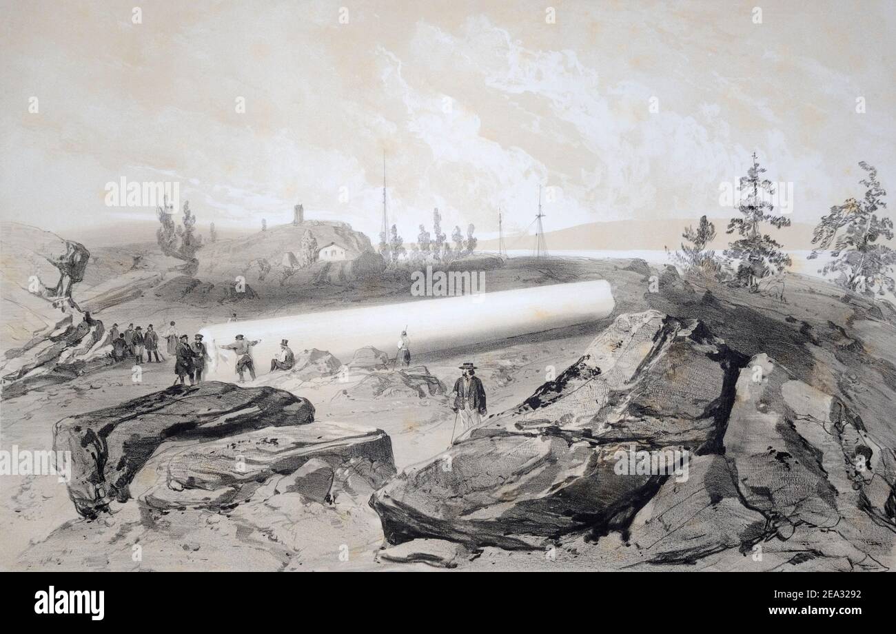 The russian victory in the war with napoleons france hi-res stock ...