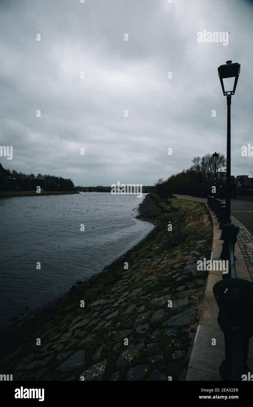 View of road belfast hi-res stock photography and images - Alamy