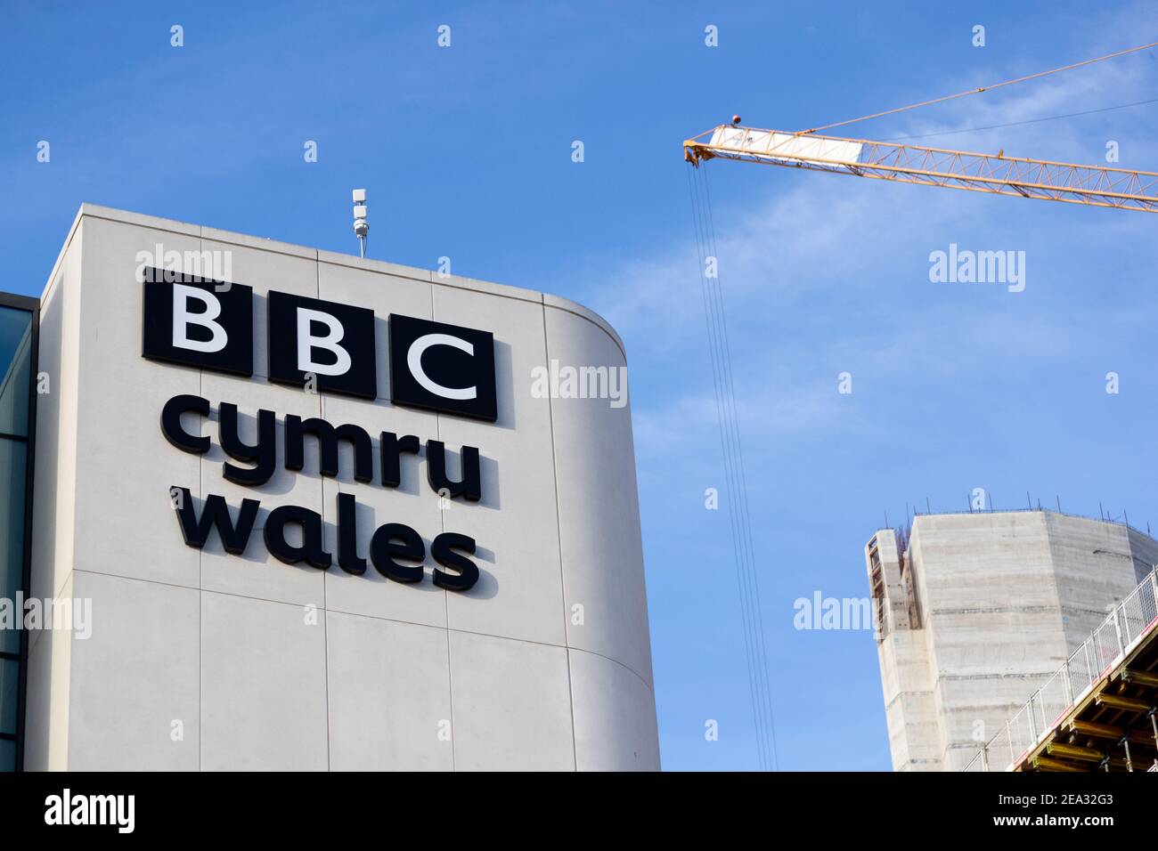 Bbc cymru wales new broadcasting house hi-res stock photography and images - Alamy