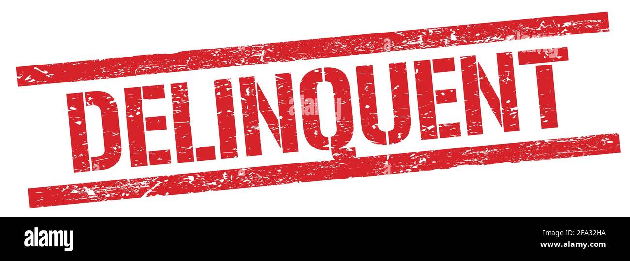 Delinquent stamp hi-res stock photography and images - Alamy