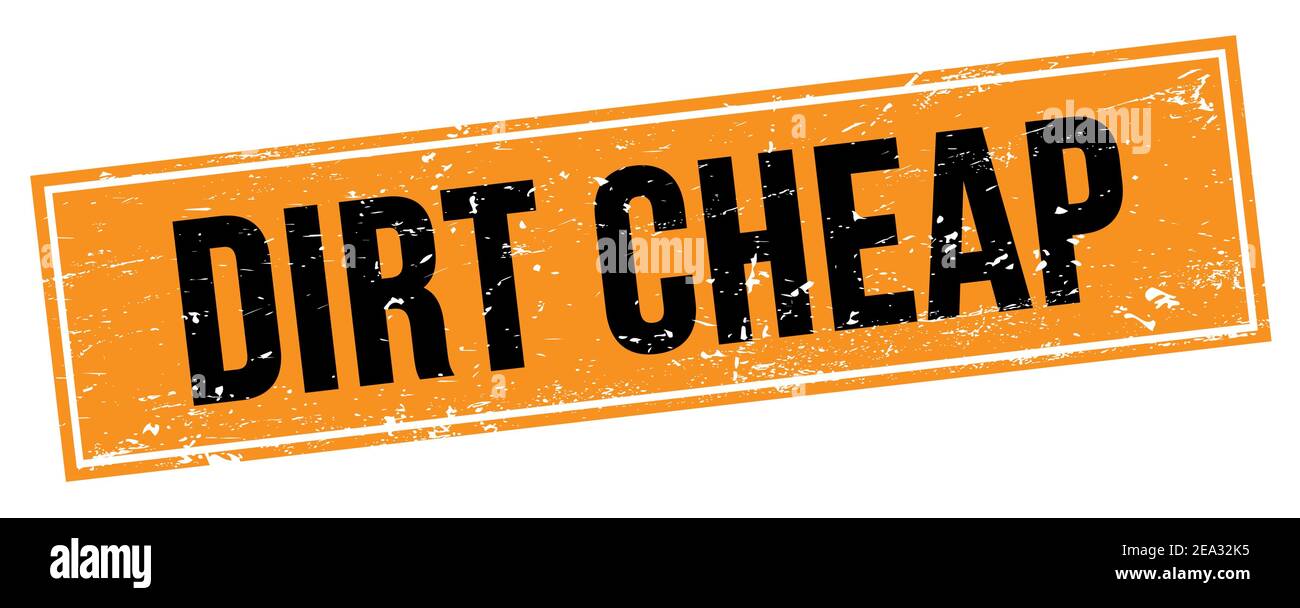 Dirt cheap stamp hi-res stock photography and images - Alamy