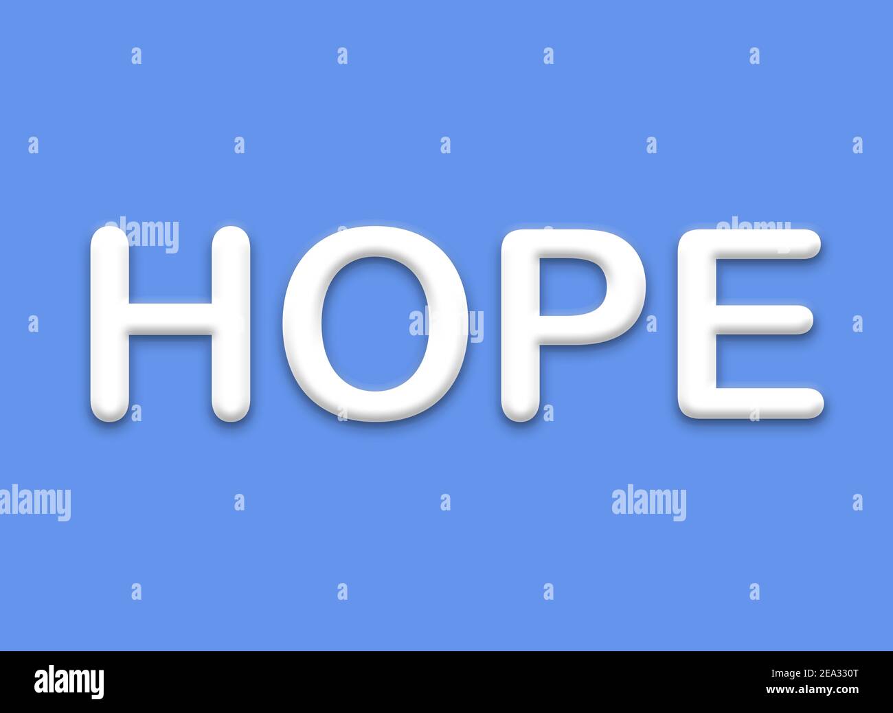 HOPE Text Design Illustration. Business Text Banner stationary poster ...