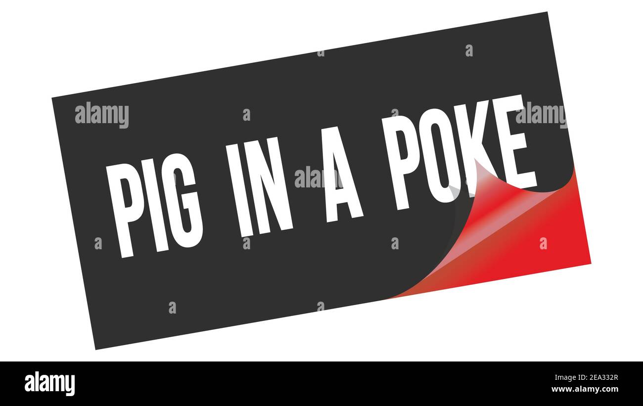 Pig In A Poke High Resolution Stock Photography and Images - Alamy