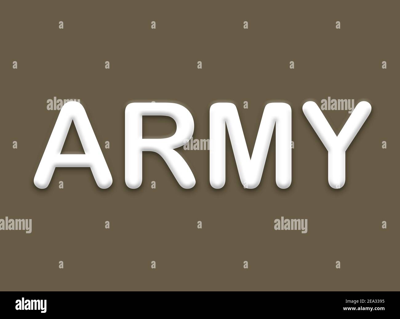 Army text hi-res stock photography and images - Alamy