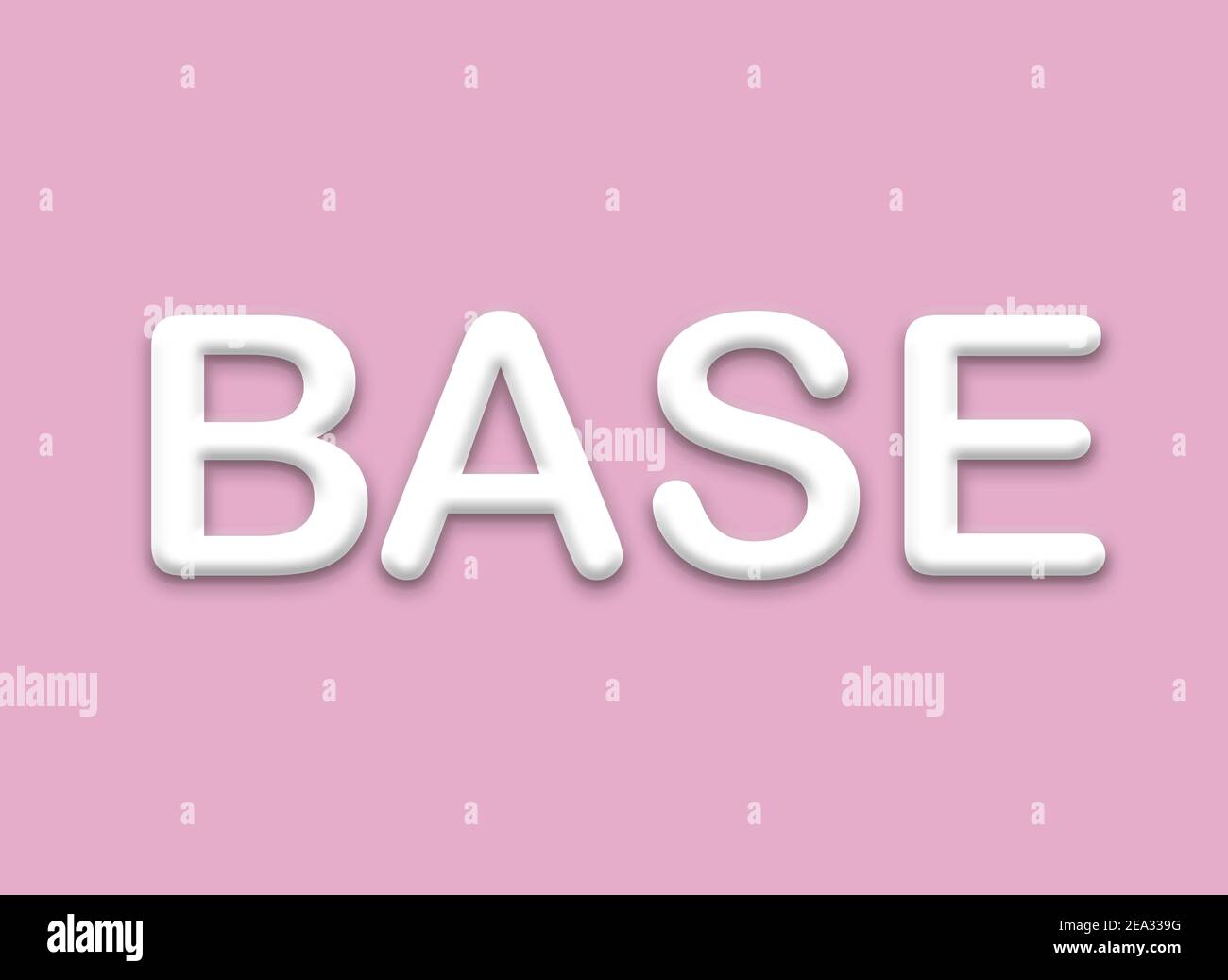 BASE Text Design Illustration. Business Text Banner stationary poster ...