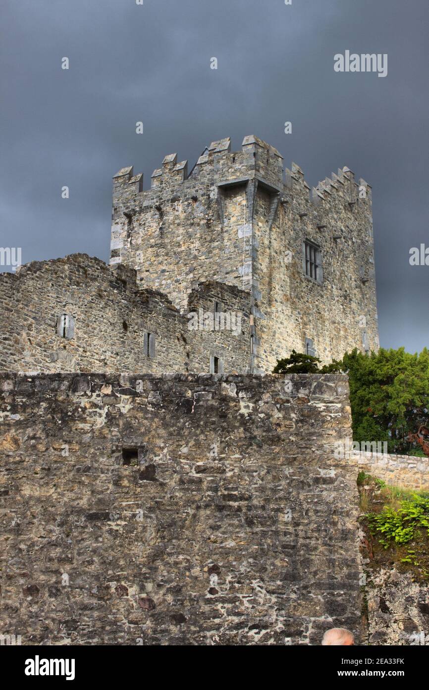 Ross Castle in Killarney National Park, County Kerry, Ireland Stock ...