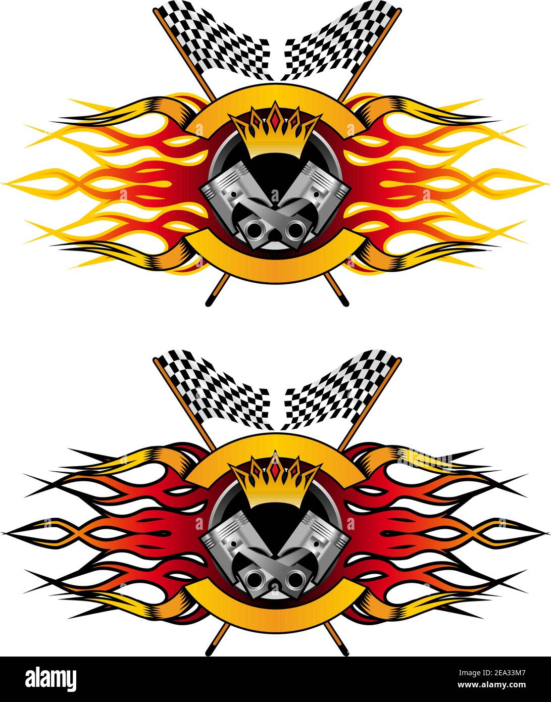 Motoring road sign Stock Vector Images - Alamy