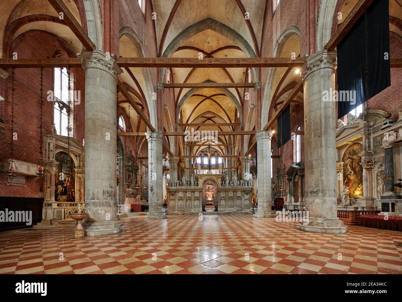 Basilica san maria dei frari hi-res stock photography and images - Alamy