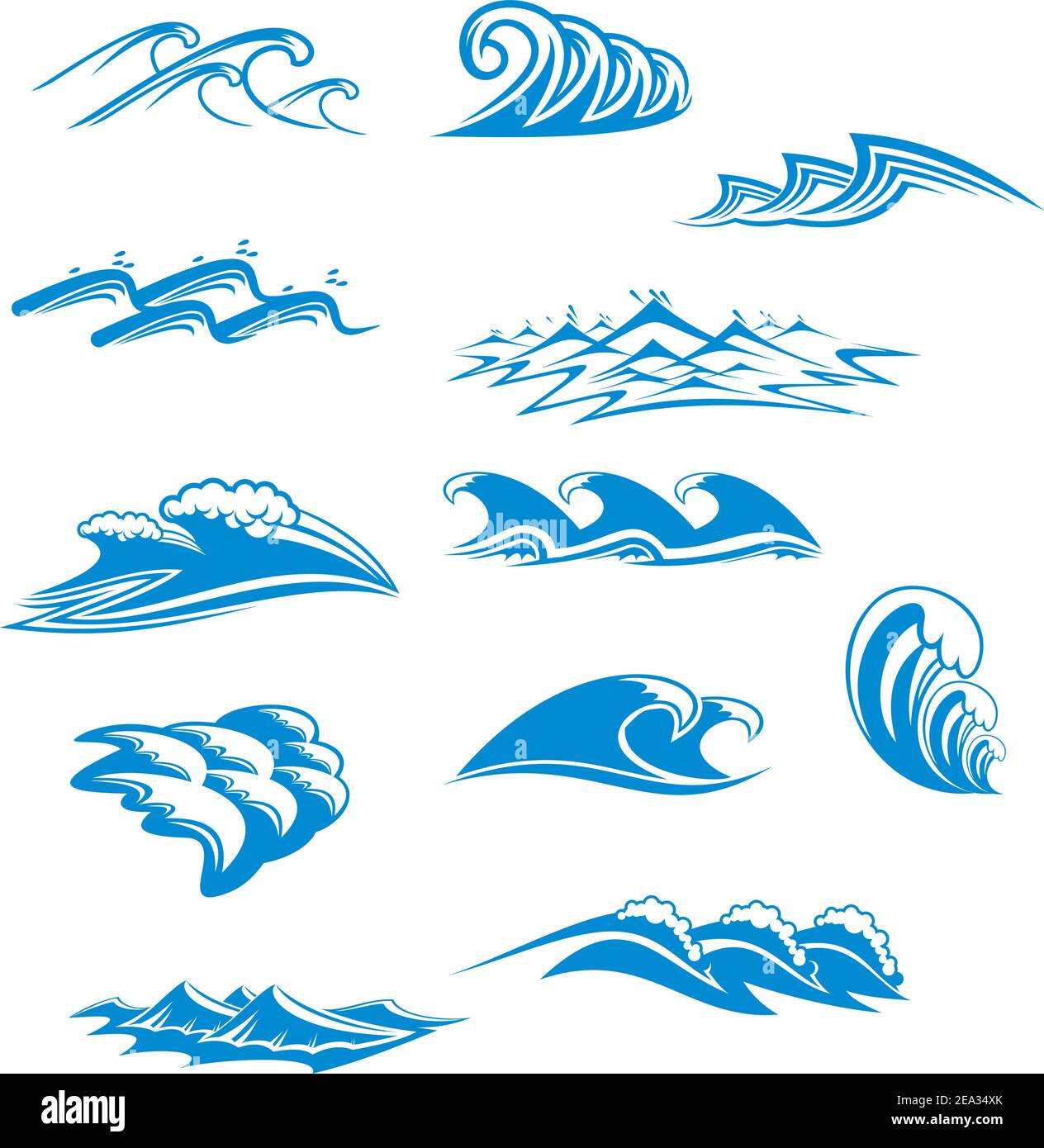 Ocean Wave Vector Free Download