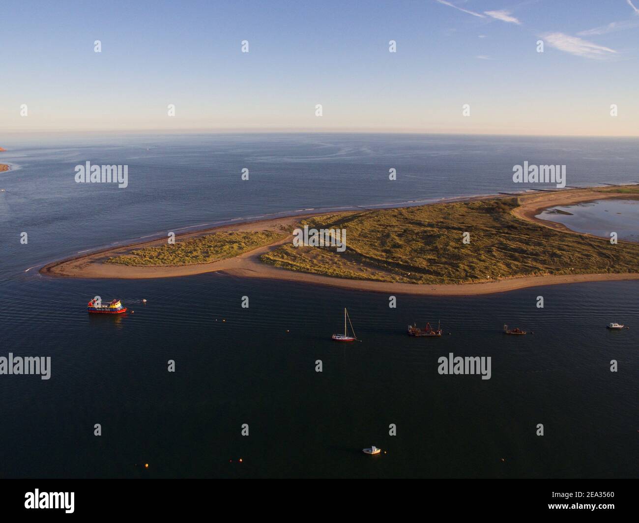 Sand spit aerial hi-res stock photography and images - Alamy