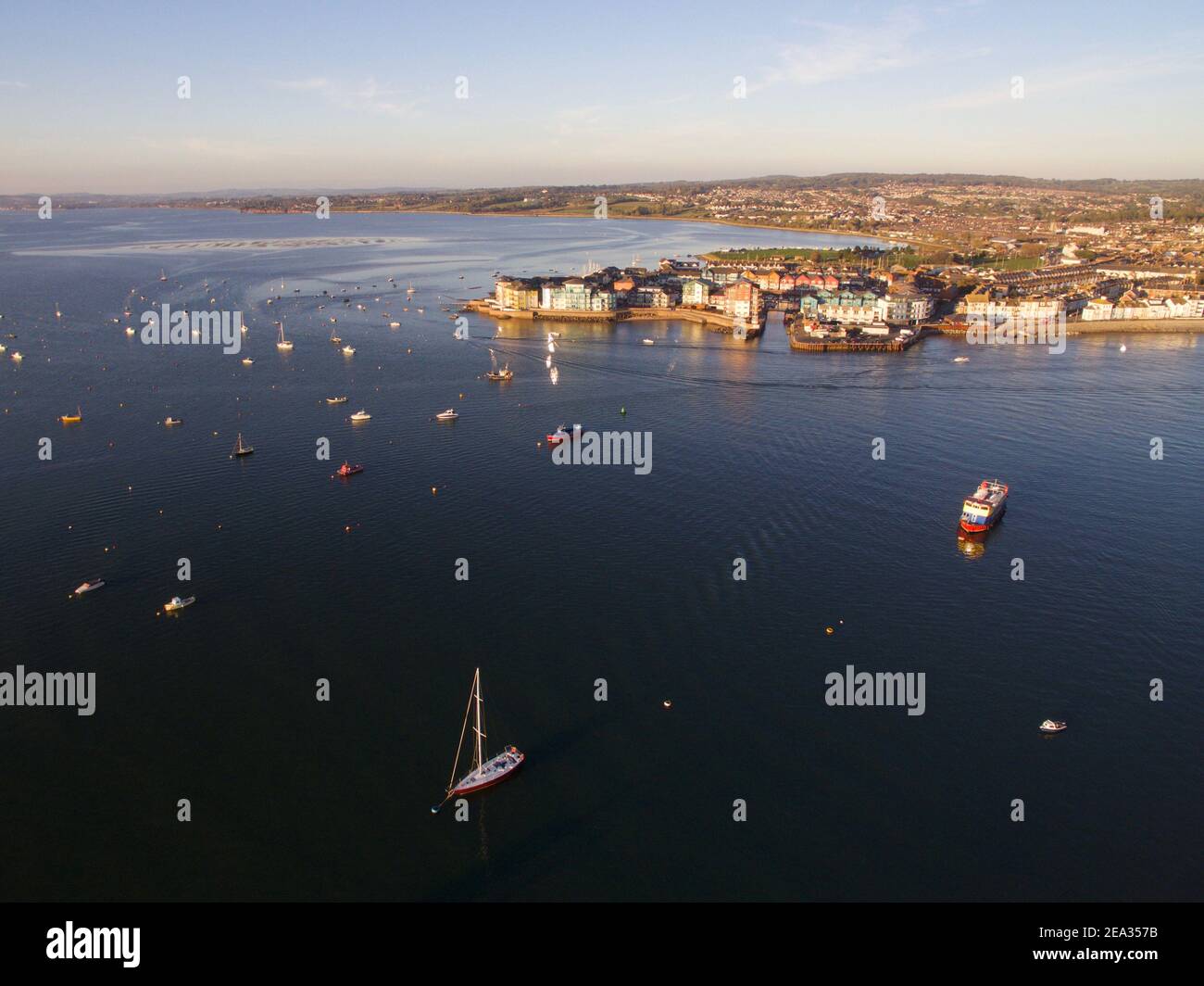 Exe estuary harbour hi-res stock photography and images - Alamy