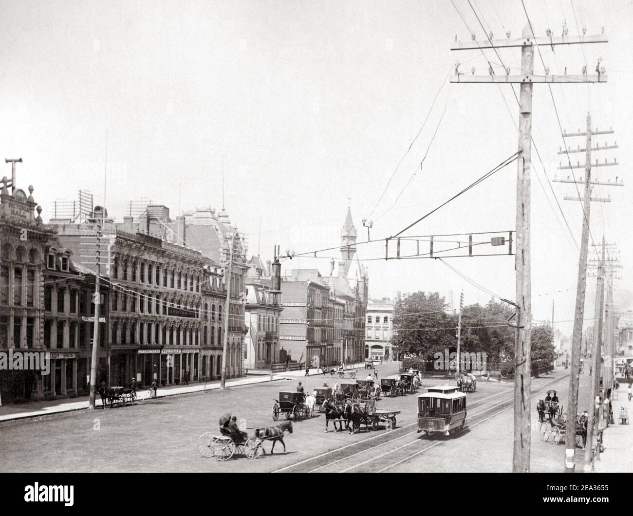 Historical hamilton ontario hi-res stock photography and images - Alamy