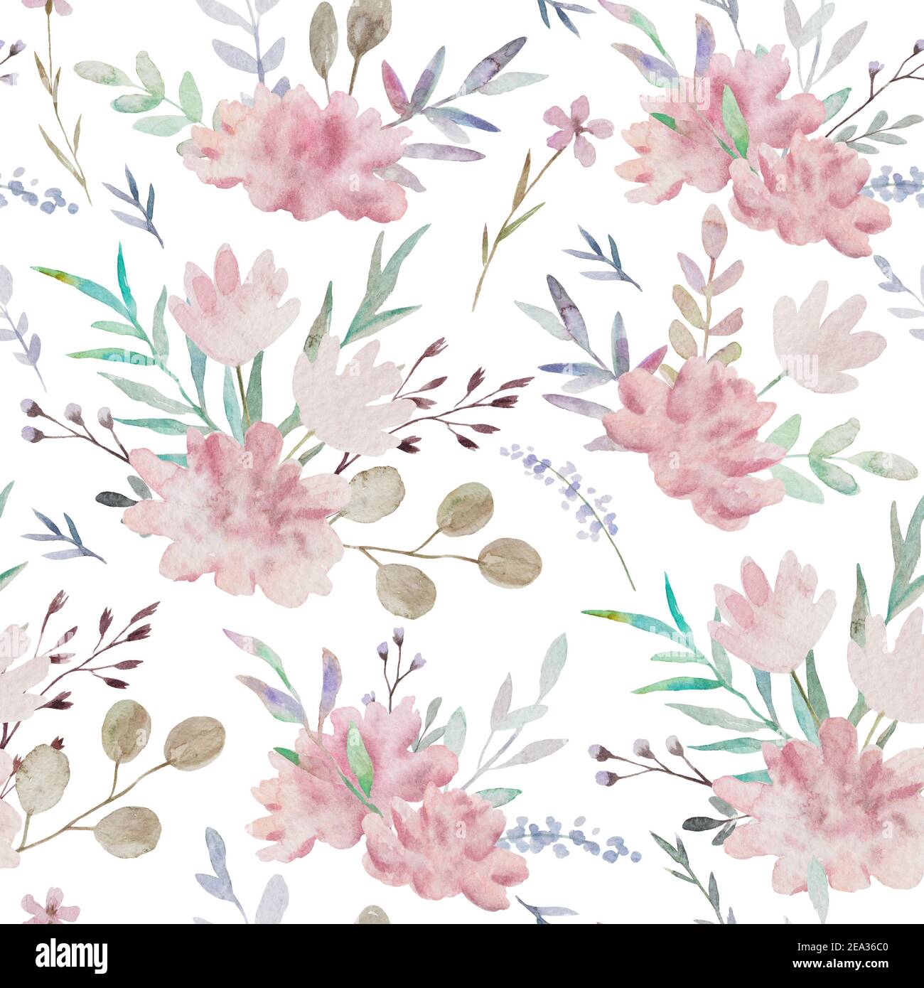 French style floral wallpaper in Cut Out Stock Images & Pictures - Alamy