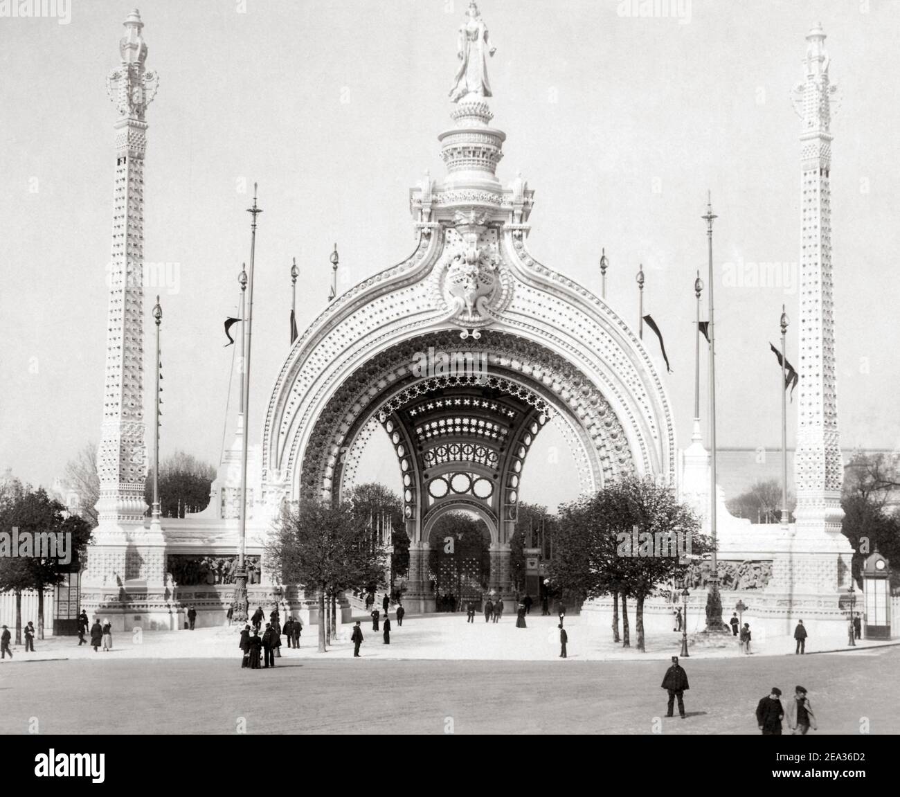 Paris exhibition 1900 view hi-res stock photography and images - Alamy