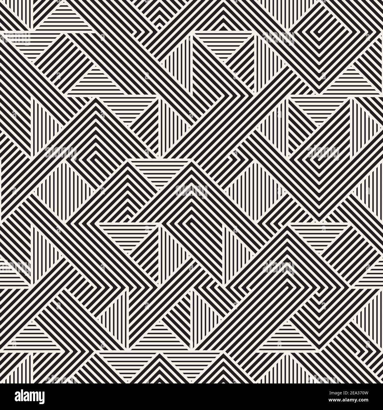 Vector seamless pattern. Modern stylish abstract texture. Repeating ...