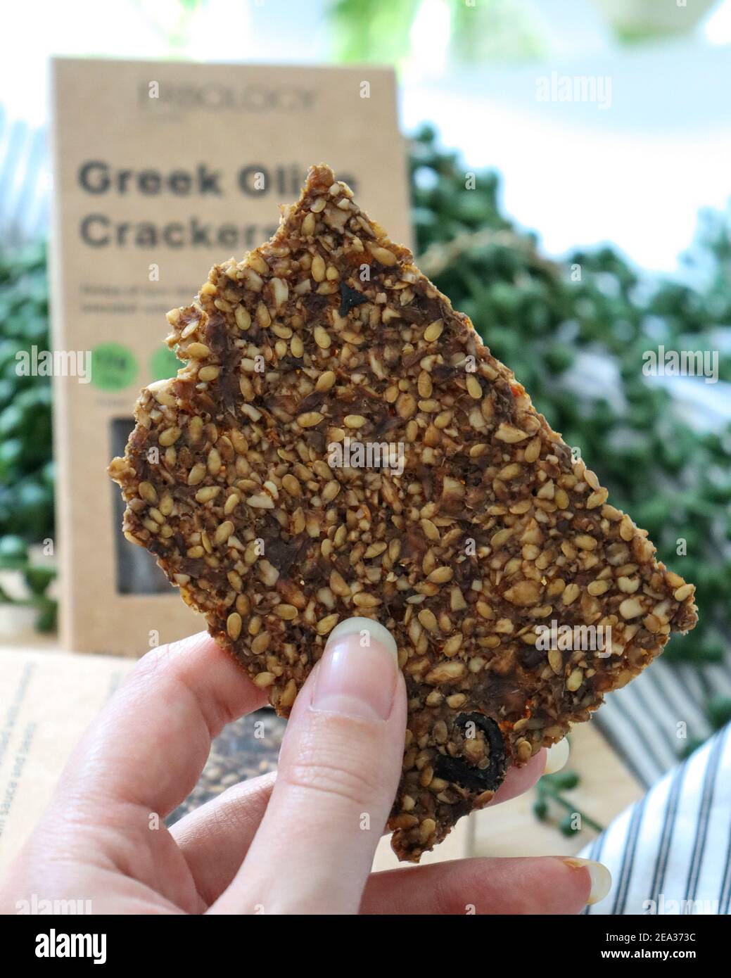 Greek Olive Crackers, Tkemali, Erbology, Vegan, Plant-based sustainable ...