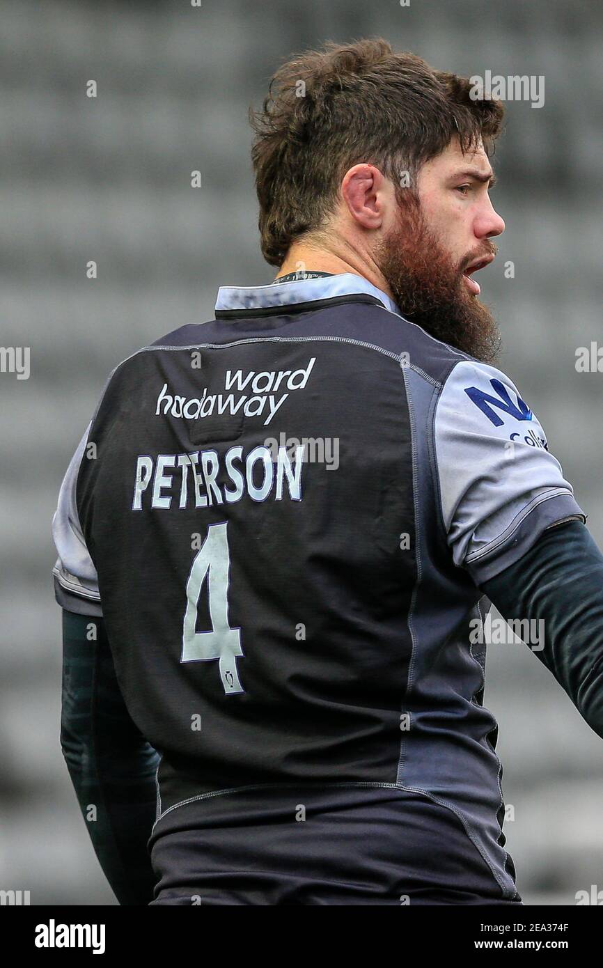 Greg peterson of newcastle falcons hi-res stock photography and images ...