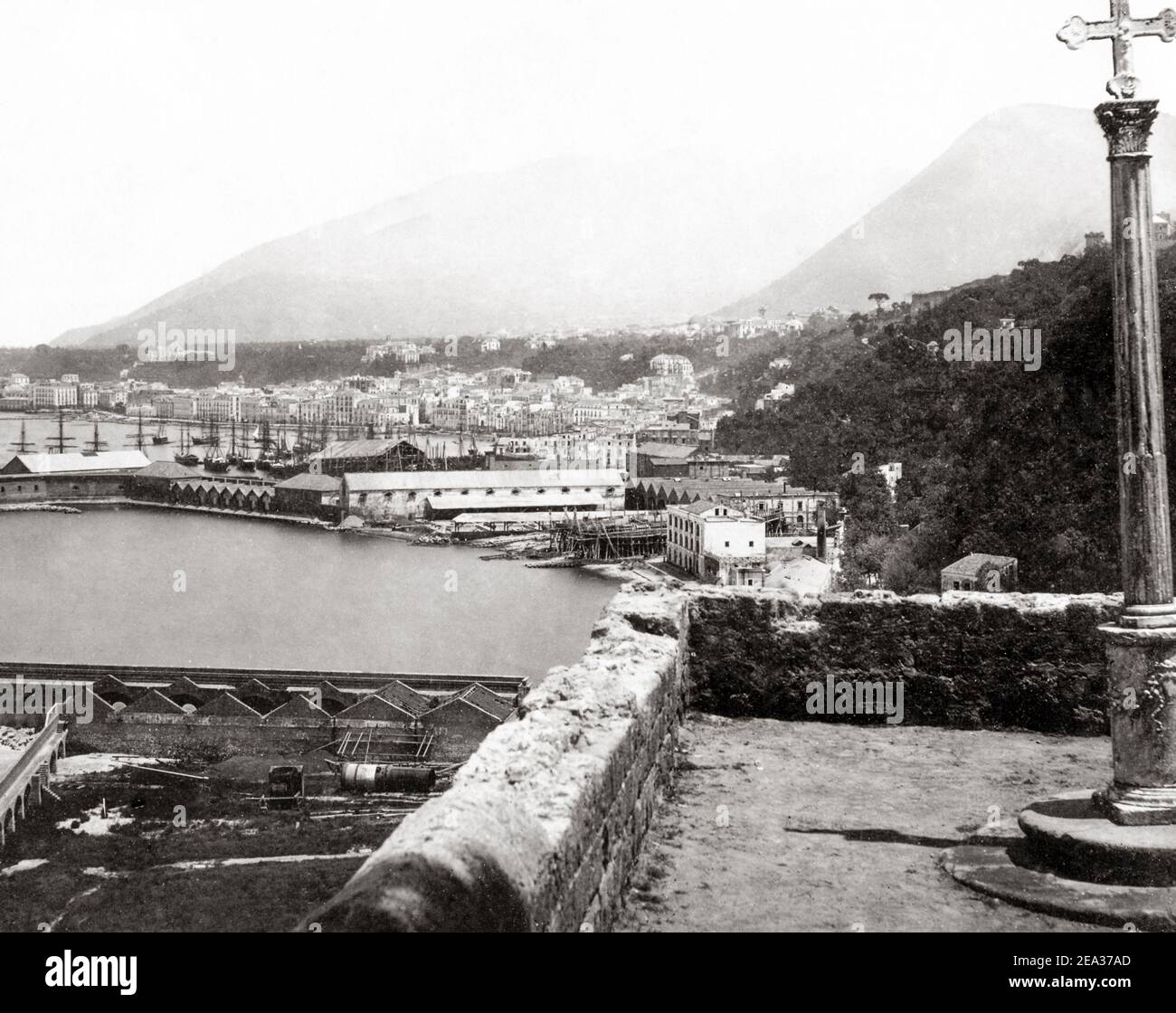 Late 19th century photograph - Castellammare di Stabia, Italy, c. 1880 ...