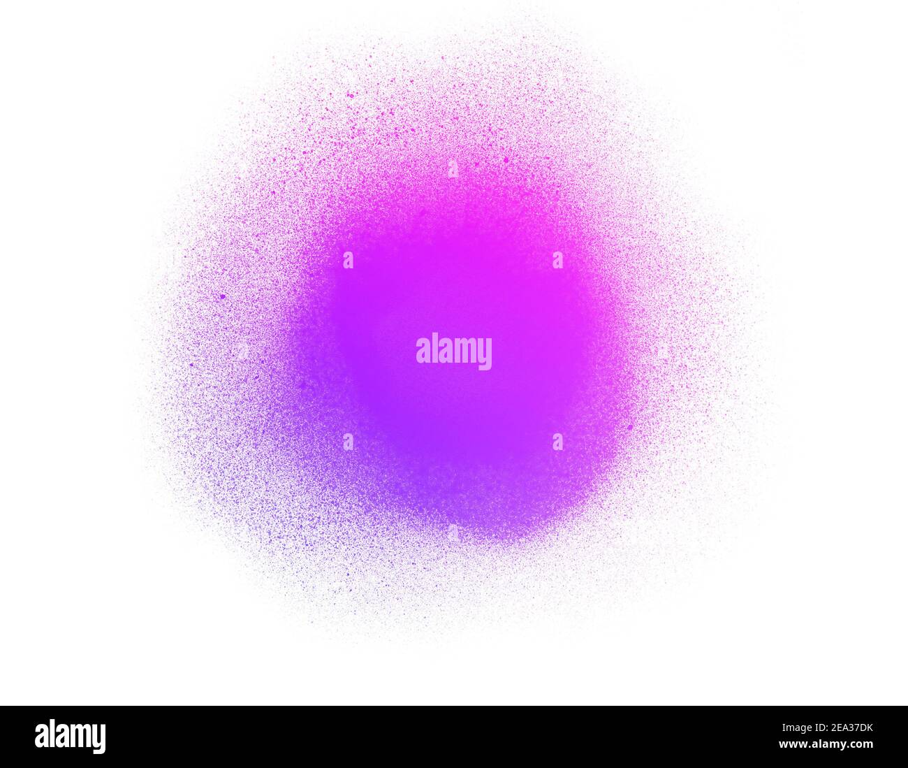 Abstract pink spray brush isolated on white background Stock Photo - Alamy