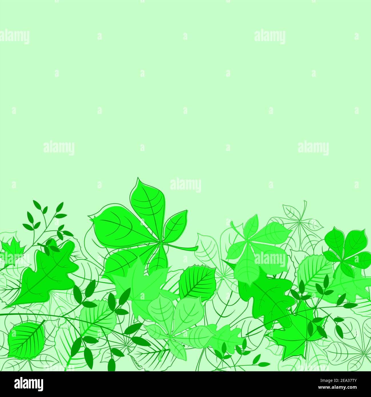 Abstract green spring pattern for design as a background Stock Vector ...