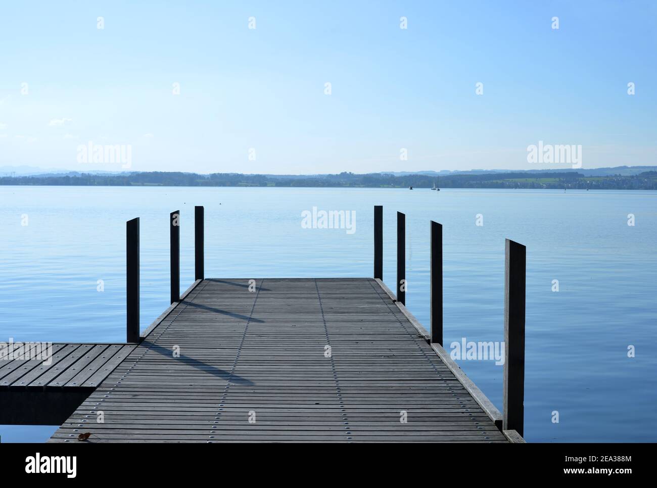 Lake zug switzerland pier hi-res stock photography and images - Alamy