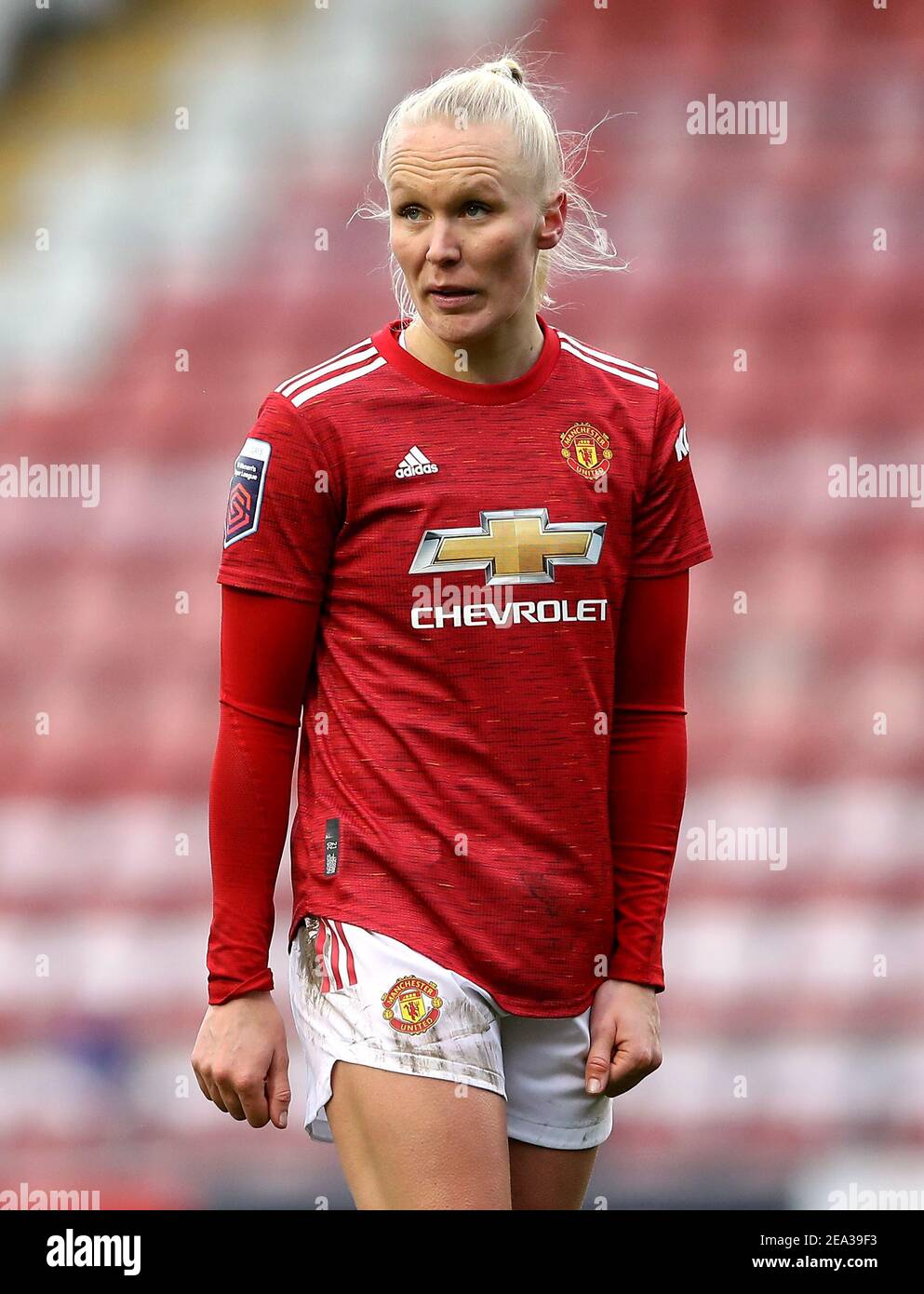 Manchester United's Maria Thorsdottir during the FA Women's Super ...