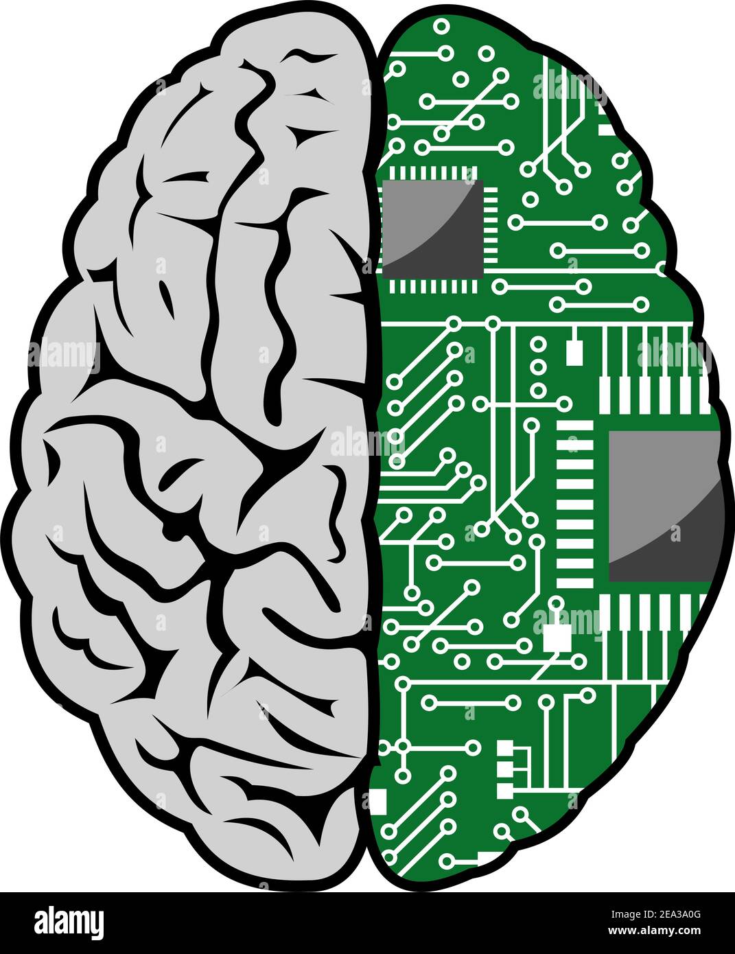 Computer internal component Stock Vector Images - Alamy