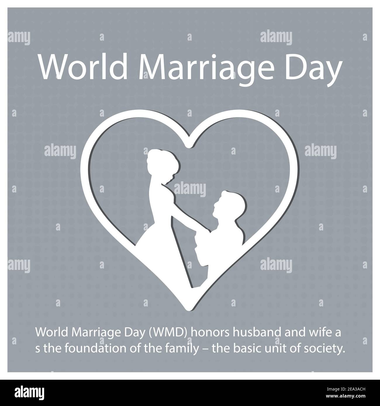 World Marriage Day (WMD) honors husband and wife as the foundation of ...
