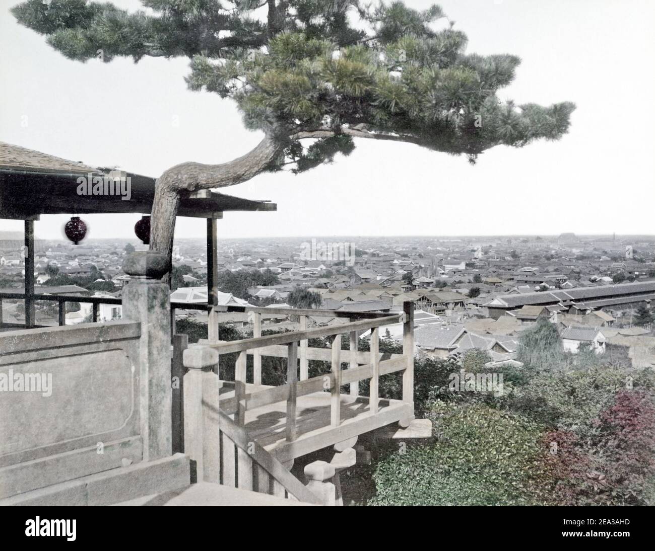 Late 19th century photograph - View of Tokyo, Japan, c.1880's Stock ...